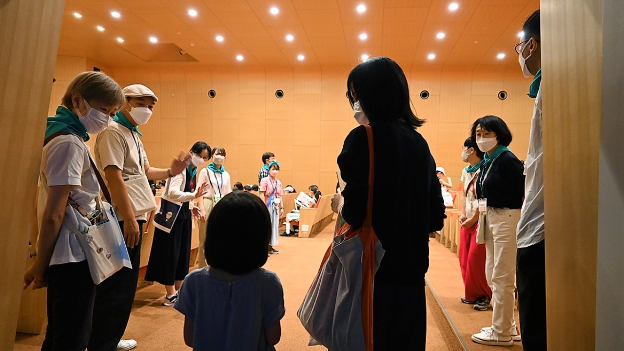 SDGsをきっかけとした、美術館の建築を探検できるプログラム｜Museum Start あいうえの