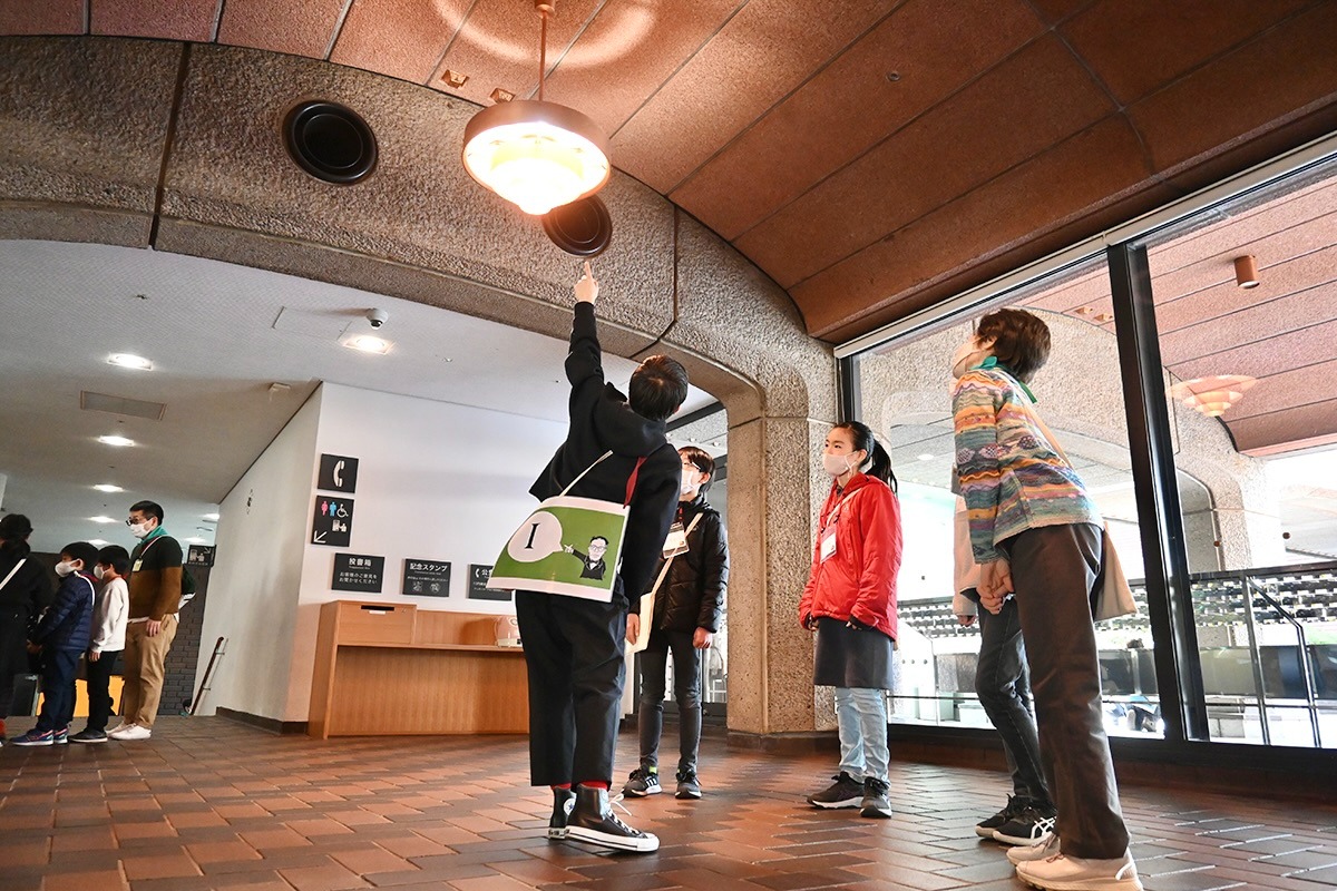 SDGsをきっかけに、美術館の建物を探検するプログラム｜Museum Start あいうえの